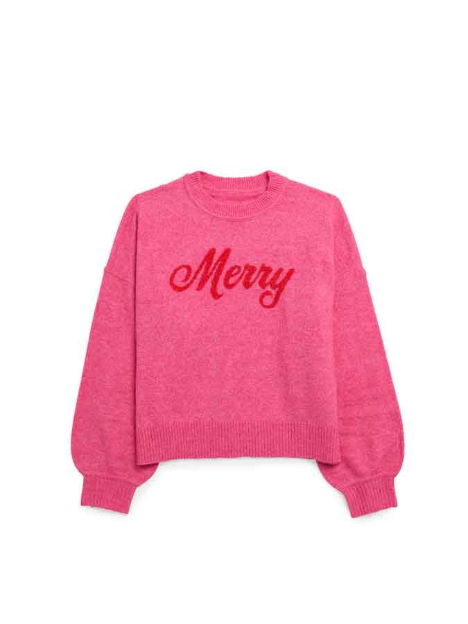 "MERRY" SWEATER – Sugar & Thread
