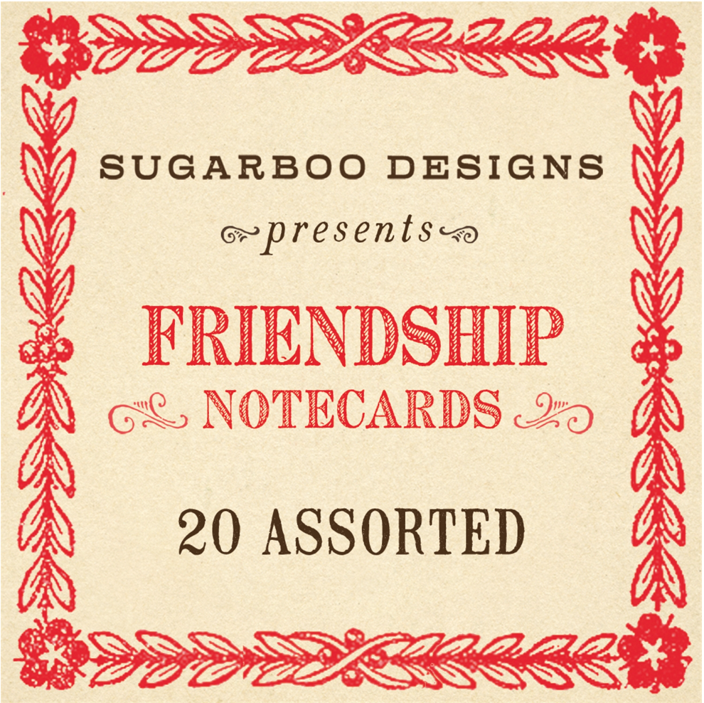 Friendship Notecards - Assorted Set of 20 – Sugar & Thread